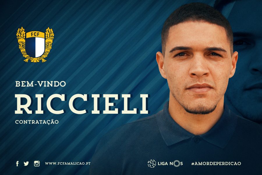 Riccieli assina pelo FC Famalicão - FC Famalicão