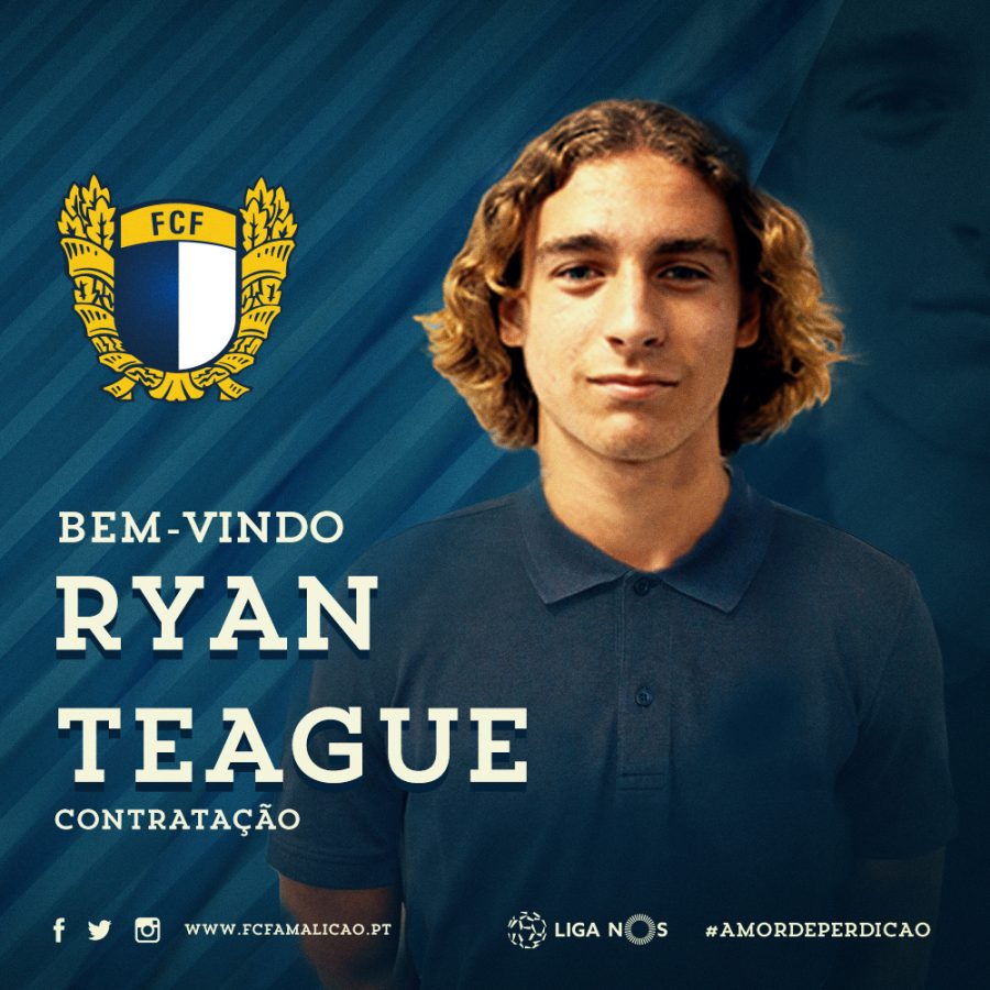 Ryan Teague é reforço do FC Famalicão - FC Famalicão