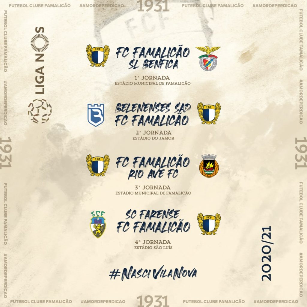 Definido Calendário Da Liga Nos Fc Famalicão