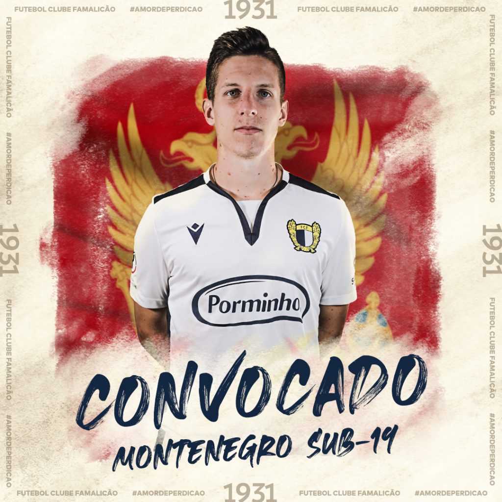 Nemanja Perovic convocado para a seleção - FC Famalicão