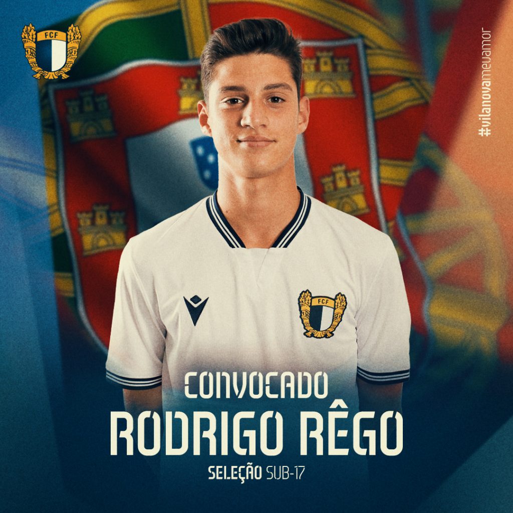Rodrigo Rêgo em estreia na seleção nacional - FC Famalicão