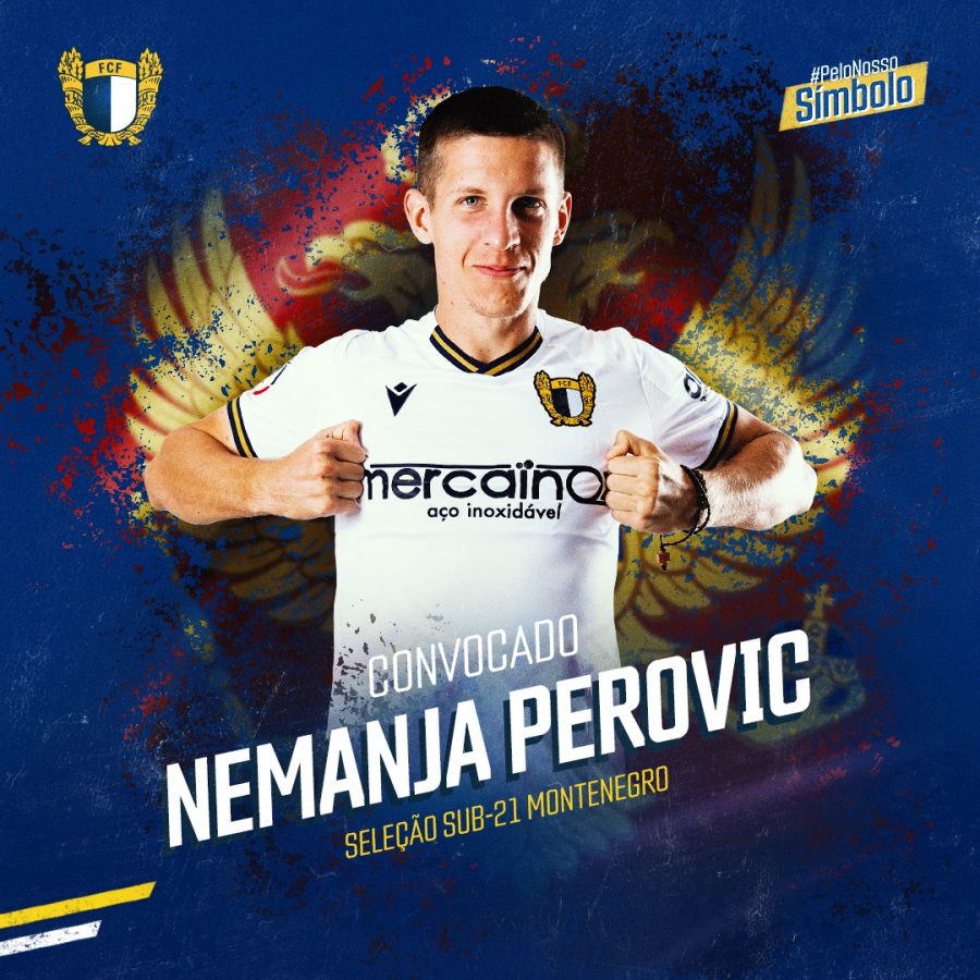 Nemanja Perovic repete chamada aos sub-21 de Montenegro - FC Famalicão