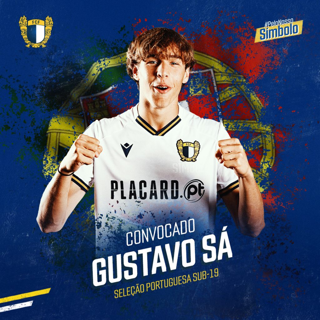 Gustavo Sá convocado para Torneio Preparatório da UEFA - FC Famalicão