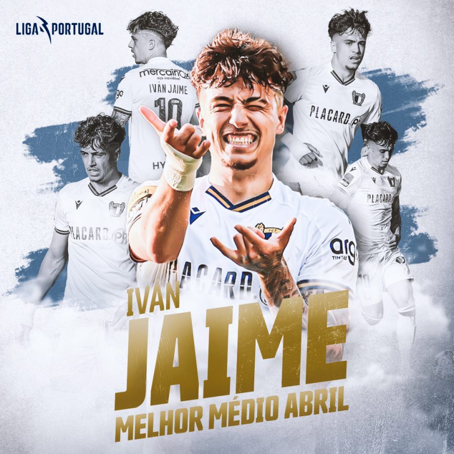 Iván Jaime eleito o melhor médio da I Liga - FC Famalicão