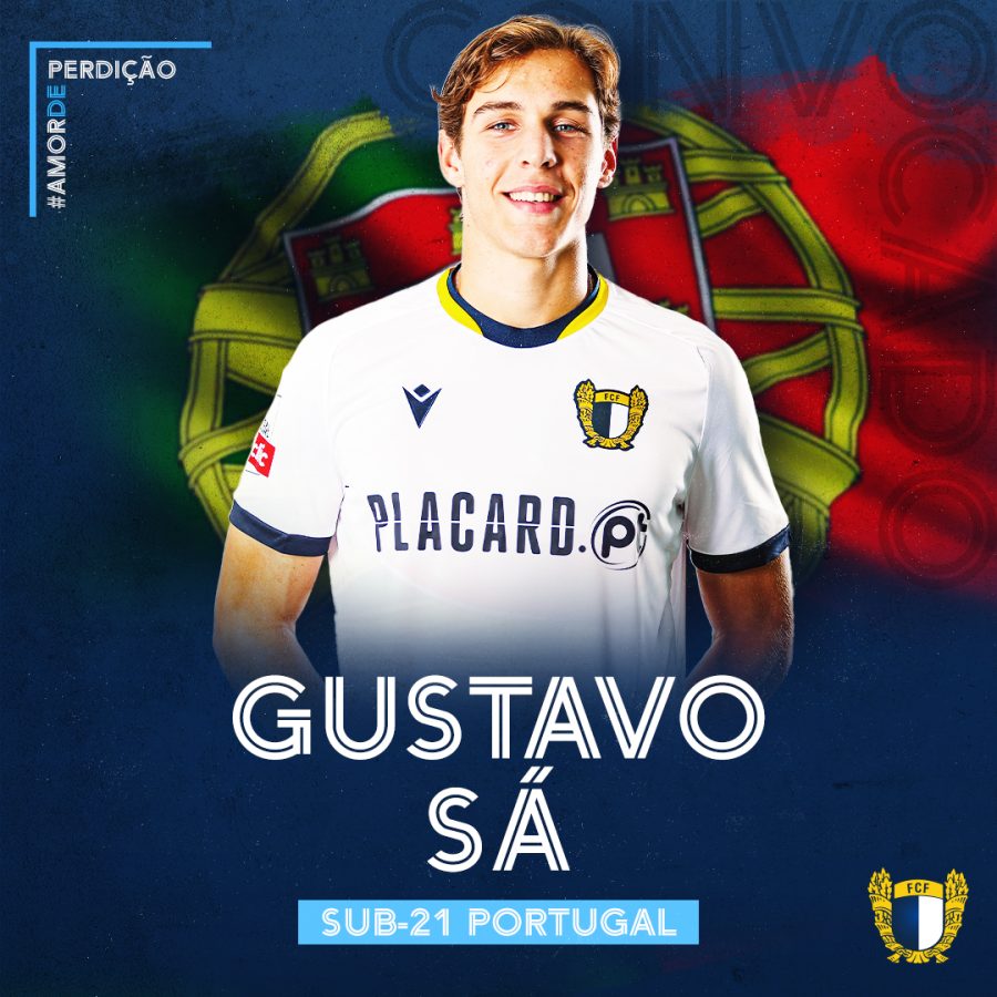Gustavo Sá estreia-se em convocatórias dos sub-21 - FC Famalicão